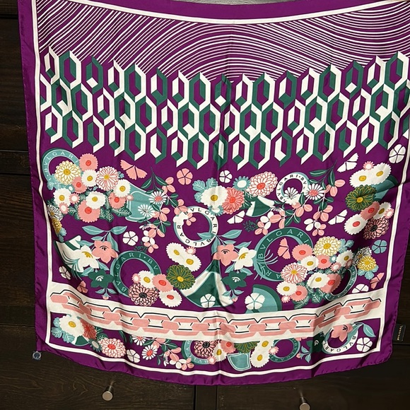 BVLGARI | Accessories | Bulgari Silk Scarf | Poshmark